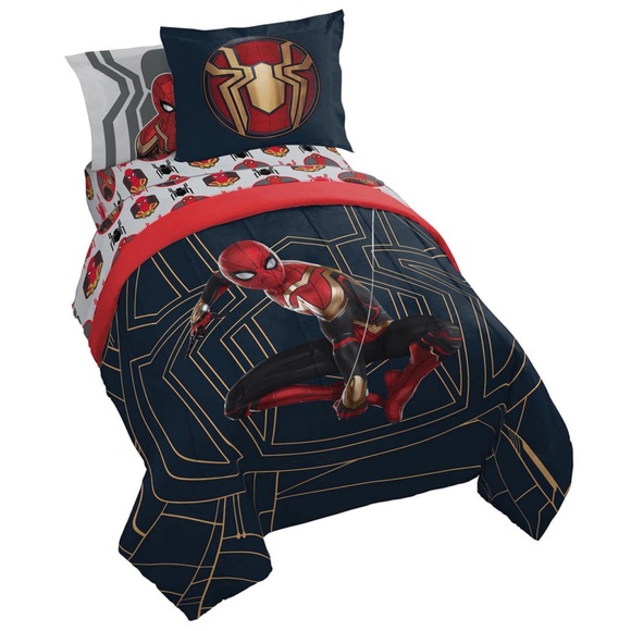 Marvel | Bedding | Marvels Spiderman 5piece Twin Full Bed Set | Poshmark